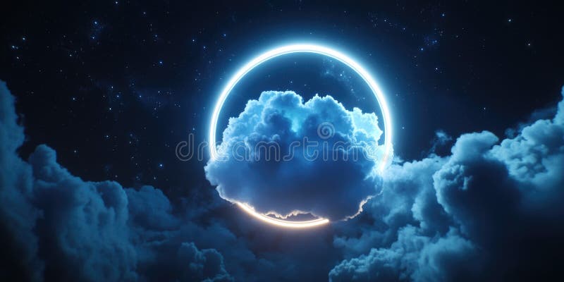 Lunar Eclipse at Night stock photo. Image of stars, night - 362894310