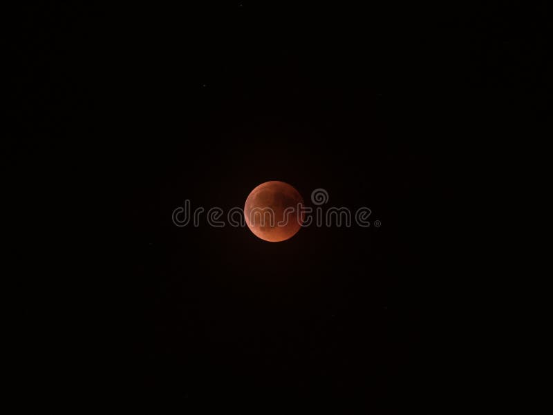 Lunar Eclipse Red Full Moon, Outstanding Event Occurred on July 27 ...