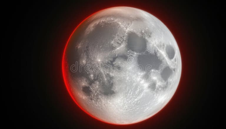 Lunar Eclipse Shadow Gradient with Space Gray Blending into Warm Blood ...