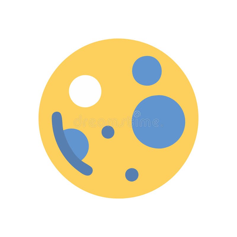 Lunar Icon for Moonlight Visuals Stock Vector - Illustration of ...