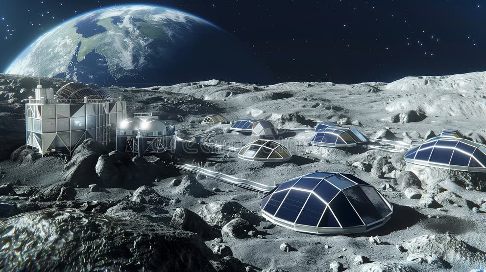 Lunar Resource Extraction is in Progress, Using Advanced Refining ...