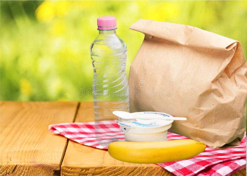 Lunch stock image. Image of lunch, fruit, school, business - 58904837