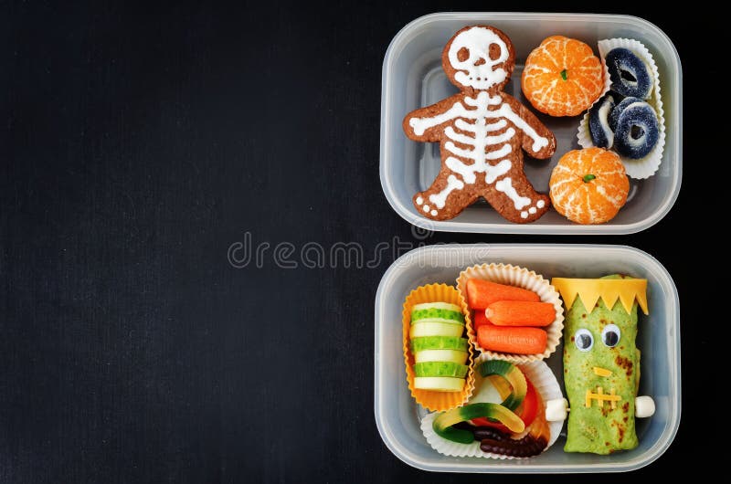 Lunch Boxes Children Form Monsters Stock Photos - Free & Royalty-Free ...
