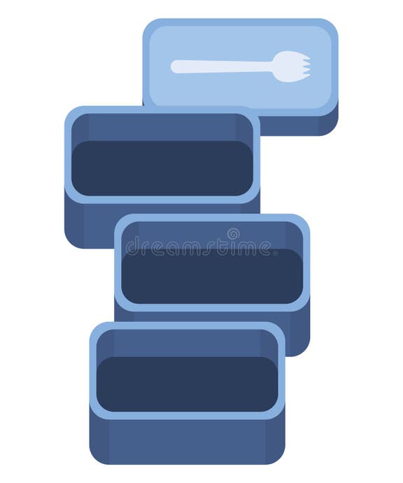 Lunch boxes design stock vector. Illustration of snack - 291758908