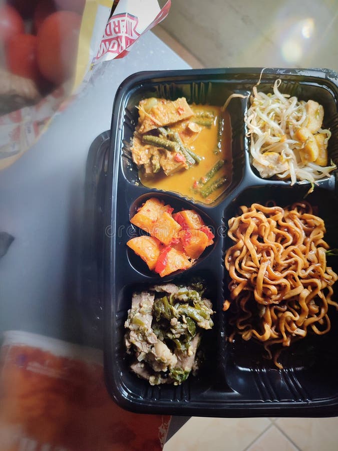 Lunch Break for a Good Mood Stock Image - Image of salad, seafood ...