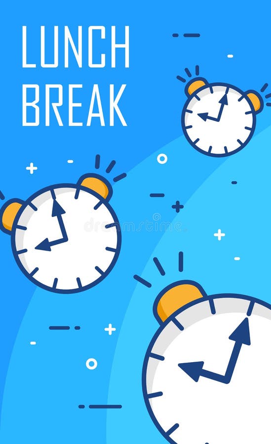 Lunch Alarm Stock Illustrations – 1,683 Lunch Alarm Stock Illustrations ...