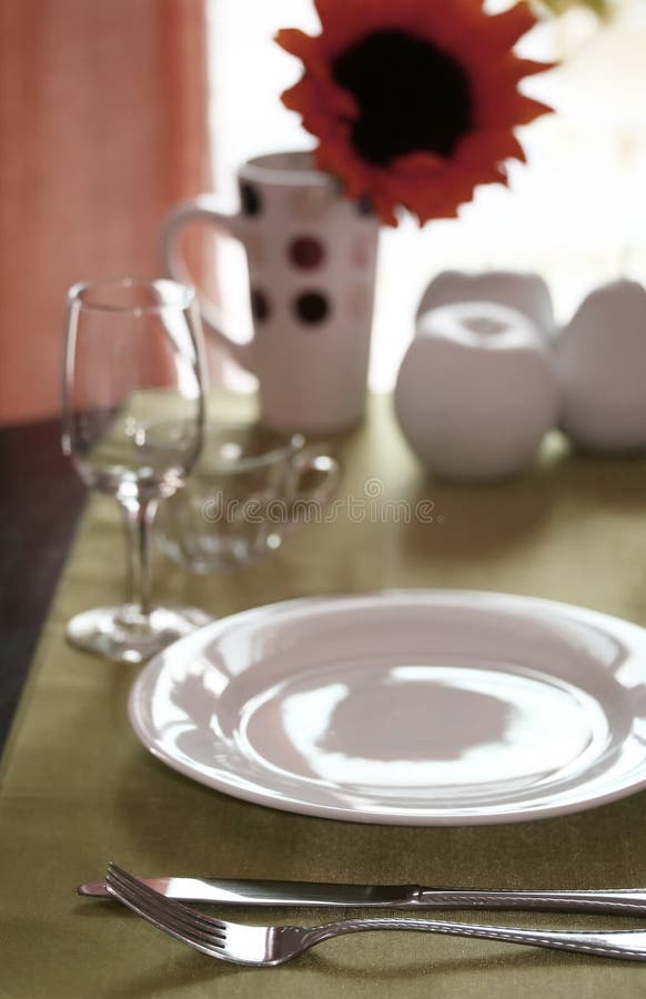 Lunch Table stock image. Image of upscale, lunch, modern - 5547587