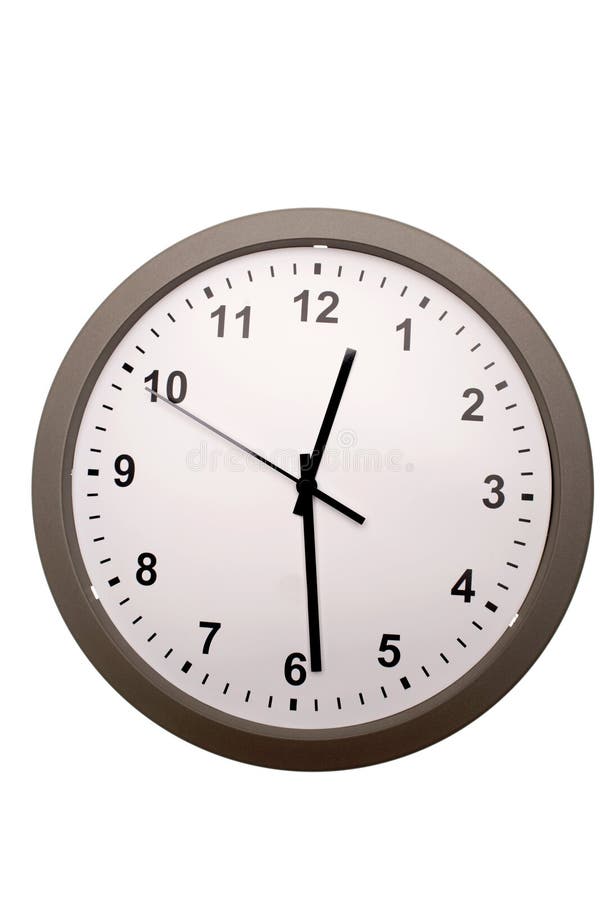 Lunch time clock stock image. Image of office, hands, contemporary ... Lunch time clock stock image. Image of office, hands, contemporary ...