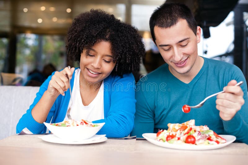 Lunch Together stock image. Image of cafe, alcohol, feed - 30947863