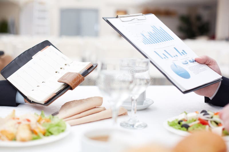 Lunch and work stock image. Image of eating, executive - 33943613