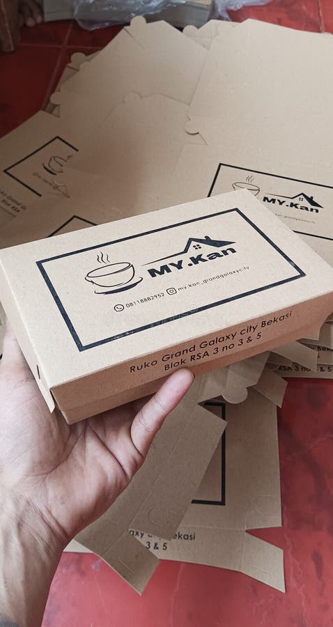 Lunchbox Disposable Rice Packaging Editorial Photo - Image of ...