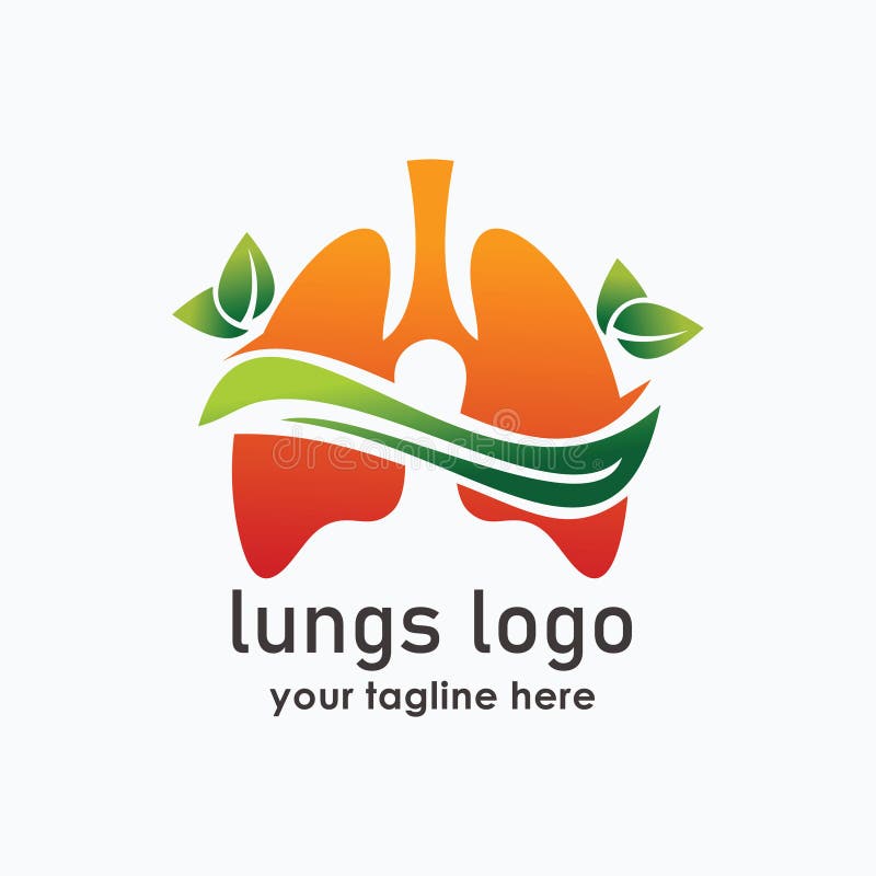 Lung Care Logo Designs Vector, Nature Lungs Logo Concept Vector, Lungs ...