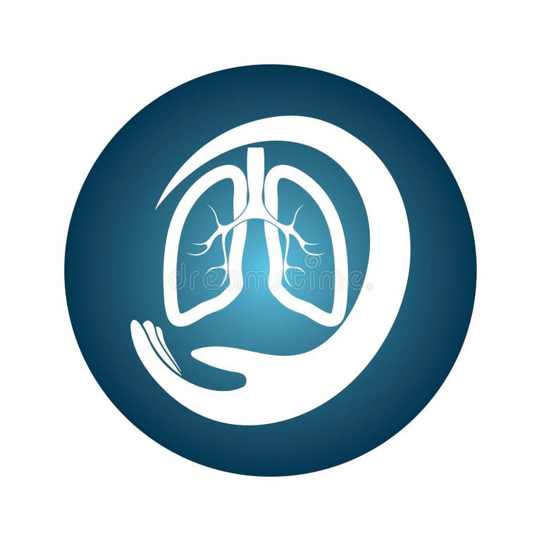 Lung Logo Design Vector for Your Business Stock Vector - Illustration ...