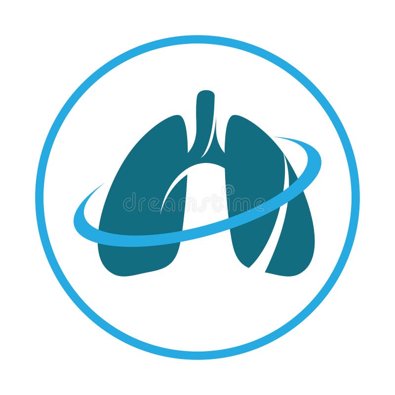 Lung Logo Design Vector for Your Business Stock Vector - Illustration ...