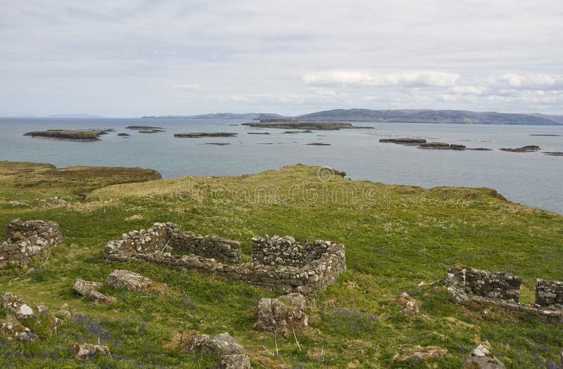 Lunga, Treshnish Isles stock image. Image of treshnish - 27566035