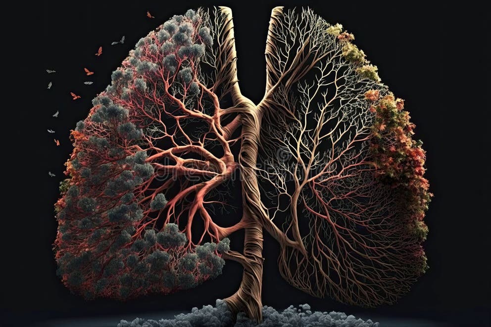 Lungs Made of Tree Branches. Protection of Forests and the Environment ...