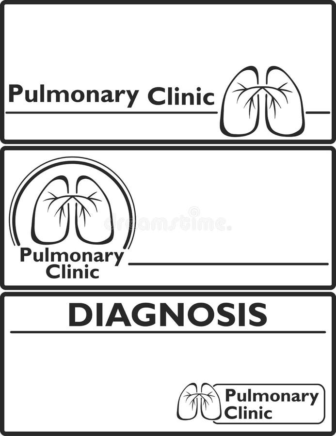 Lungs Sign, Medical Background Stock Vector - Illustration of breathe ...
