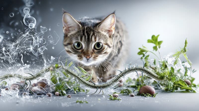 Lungworm Lifecycle Explained through Cat Interaction Scientific Diagram ...