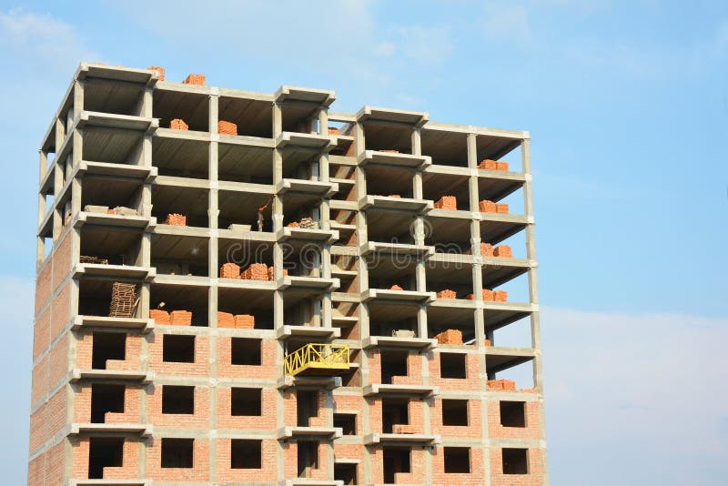 Luogo Della Costruzione Di Edifici Immagine Del Sito Della Costruzione ...