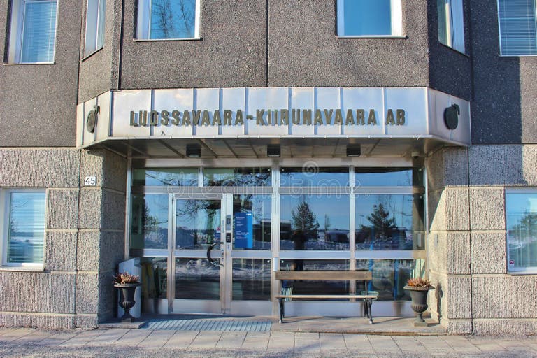 Luossavaara-Kiirunavaara AB - LKAB Fotografia Editorial - Imagem de ...