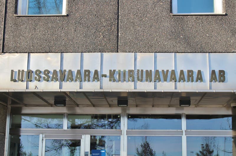 Luossavaara-Kiirunavaara AB - LKAB Foto editorial - Imagen de mina ...