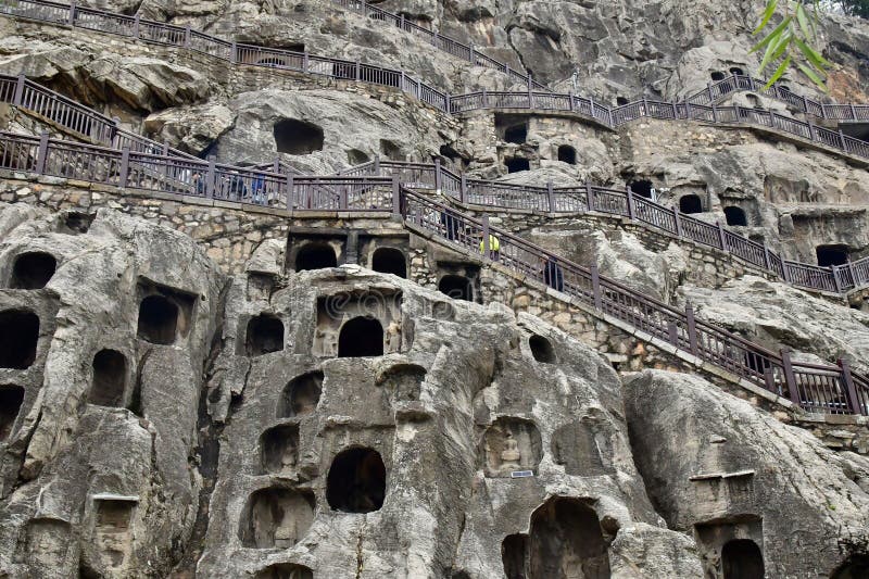 Luoyang China - November 6 2024 : Longmen Grottoes Editorial ...