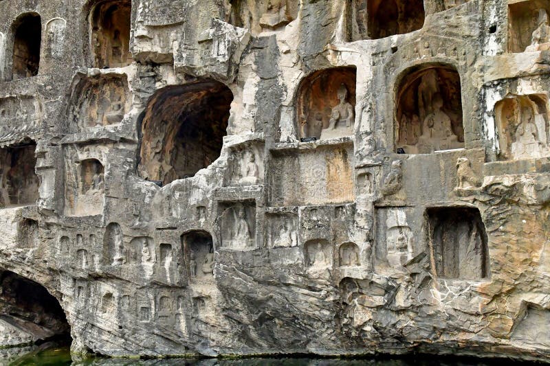 Luoyang China - November 6 2024 : Longmen Grottoes Editorial Stock ...