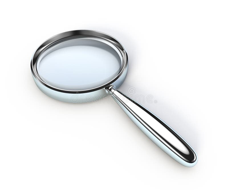 Lupa stock de ilustración. Ilustración de herramienta - 12494117