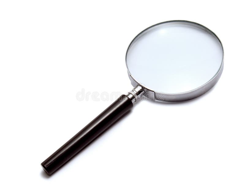 Lupa do cromo. imagem de stock. Imagem de olhar, procurarar - 2355949