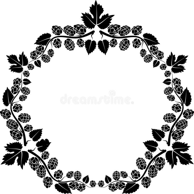 Luppolo illustrazione vettoriale. Illustrazione di pianta - 111680085