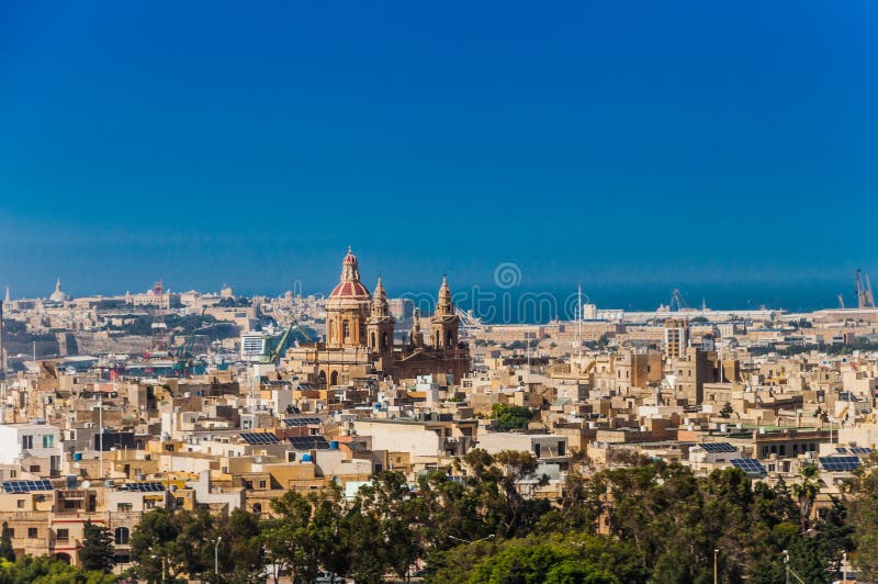 Luqa en Malta imagen de archivo. Imagen de necesidades - 62511561