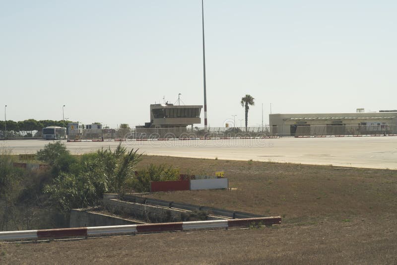LUQA, MALTA - AUGUST 02 2016: Malta International Airport Traffic ...