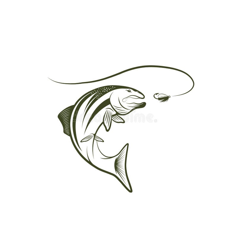 Lure Vector Design Template Stock Vector - Illustration of marine ...