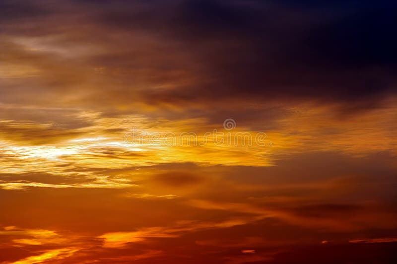 Lurid sky stock image. Image of golden, abstraction, lurid - 2354463