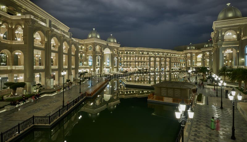 Lusail City Catar Interor View Place Vendome Mall 库存图片 - 图片 包括有 城市, 地标 ...