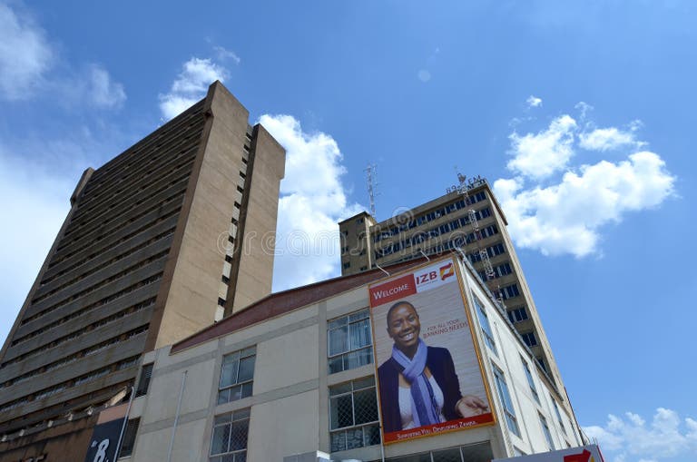 Lusaka editorial photo. Image of capital, buildings, city - 22955381