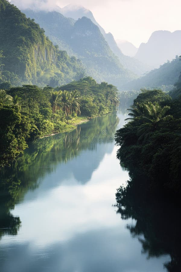 Lush Amazon Rainforest stock photo. Image of ecology - 362138988