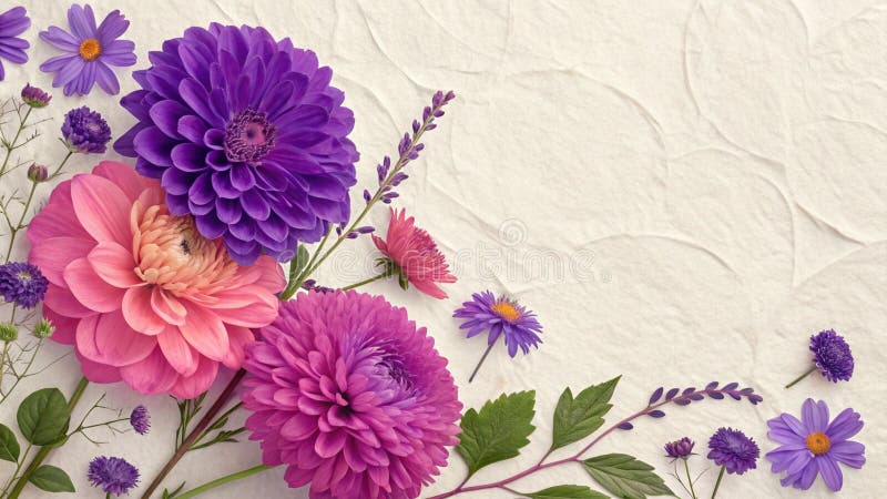 Feminine Background Aesthetic with Paper Texture Stock Image - Image of ...