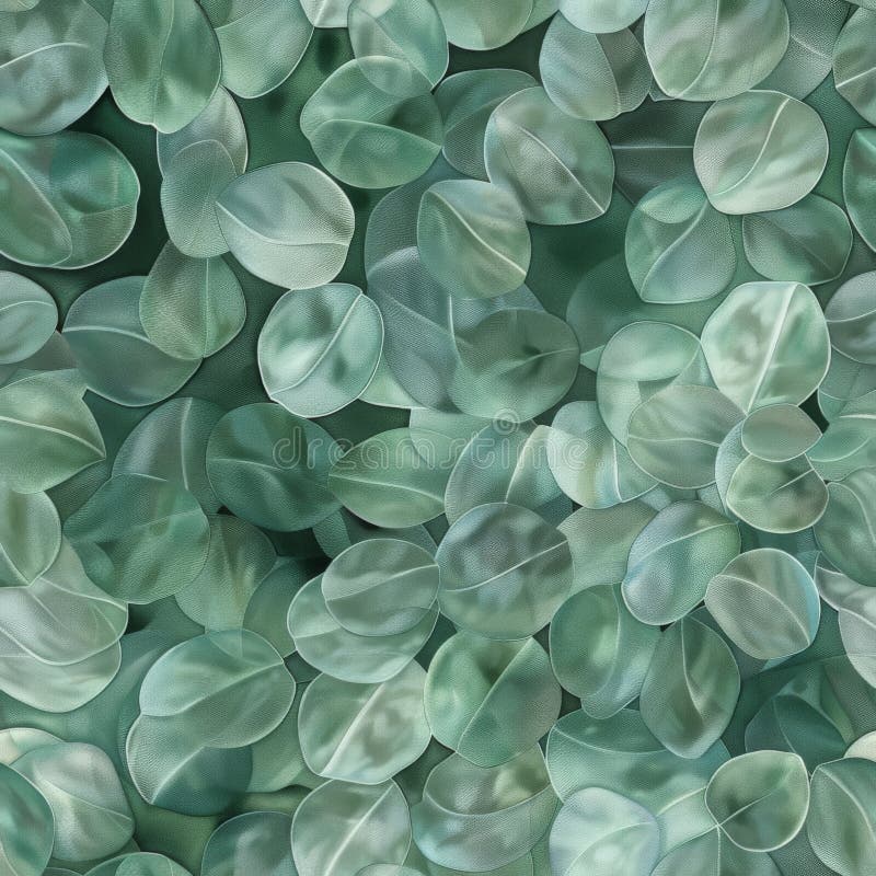 Lush Green Eucalyptus Leaves Texture for Natural Background Stock Photo ...