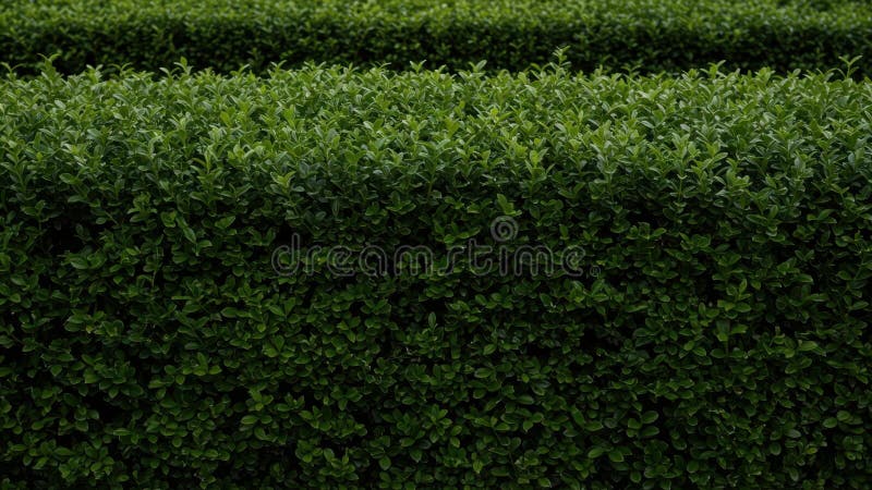 Lush Green Hedge Texture stock illustration. Illustration of ...