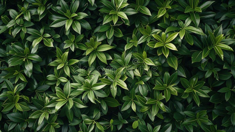 Lush Green Leaf Textures in Natural Botanical Background Stock Photo ...
