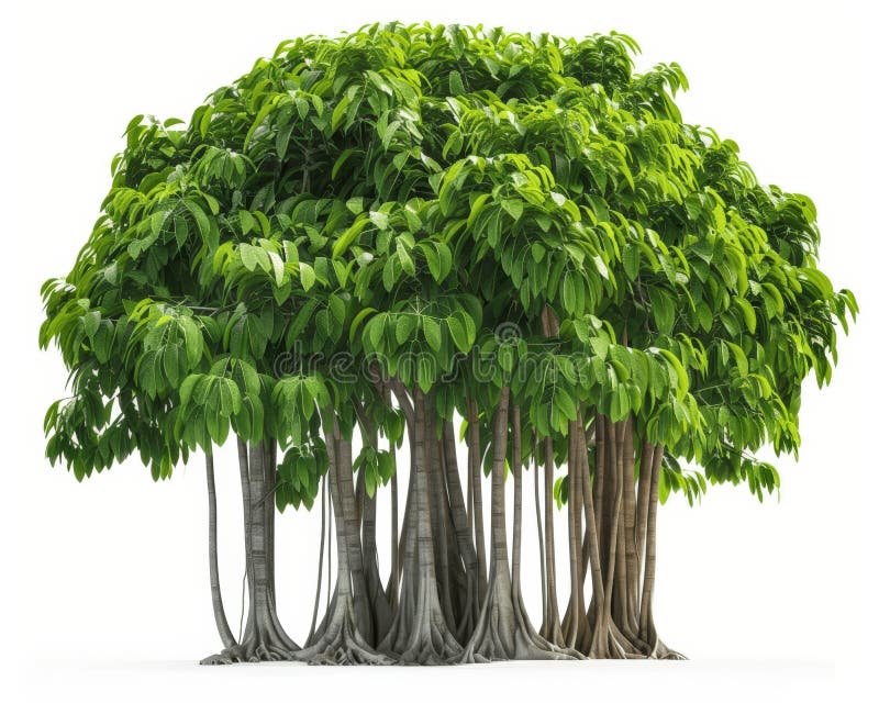 Lush Green Tree Canopy with Rich Foliage Stock Image - Image of tree ...