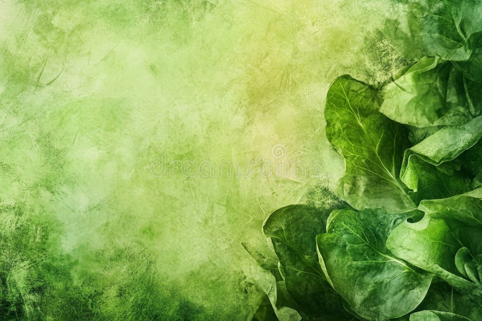 Lush Green Vegetable Background Featuring a Vibrant Array of Fresh ...