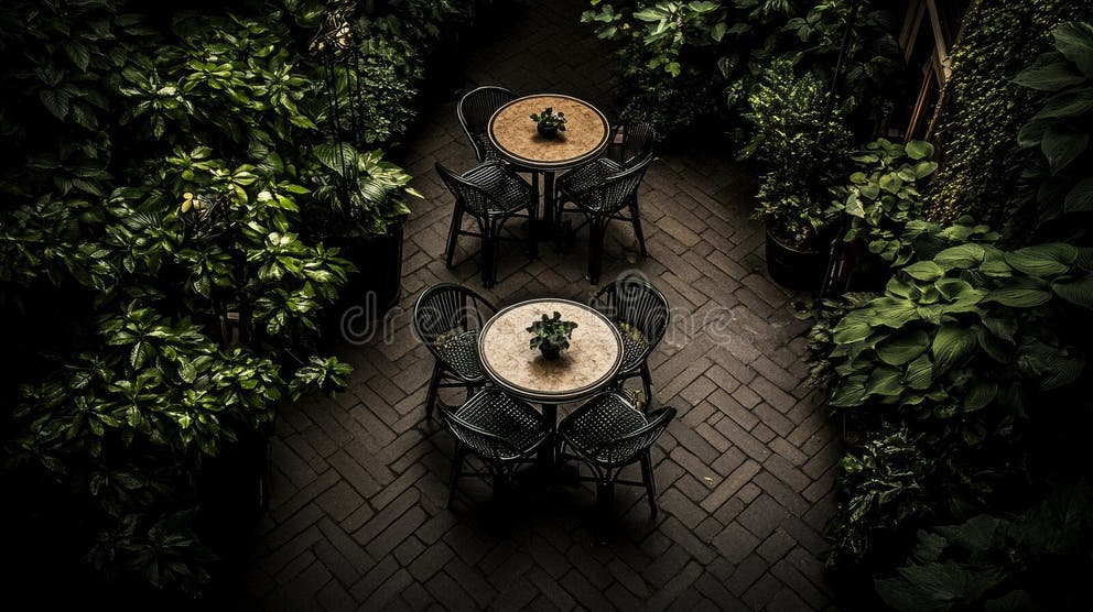 A Lush Indoor Courtyard that Includes Seating and Space for Retail ...