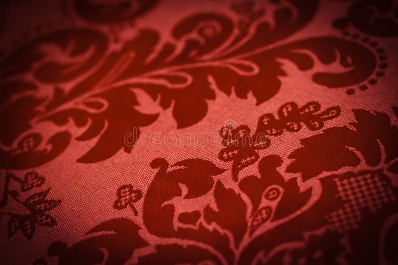 Lush Red Sofa stock photo. Image of antique, color, textured - 20666374
