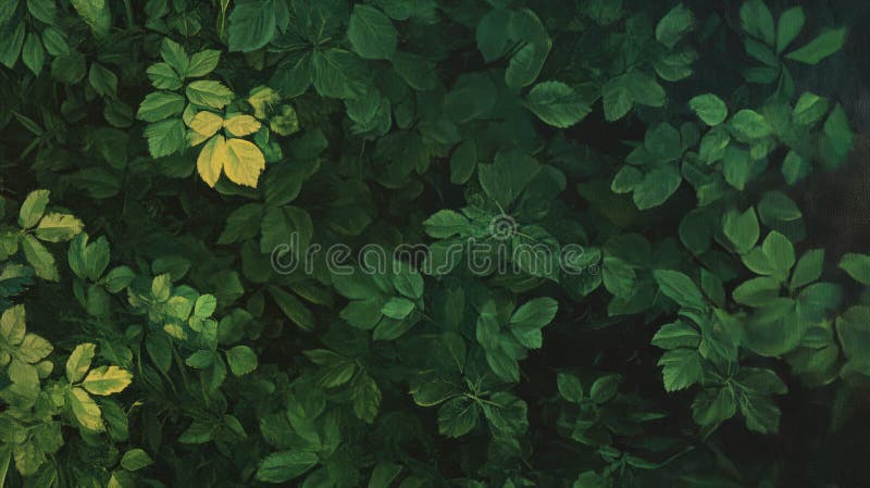 Lush Spring Green Foliage Texture with Vibrant Leaf Contrast for ...