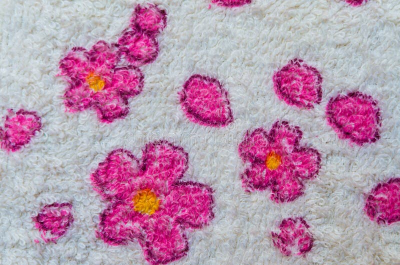 Lush texture of a towel. stock photo. Image of carpet - 111799516