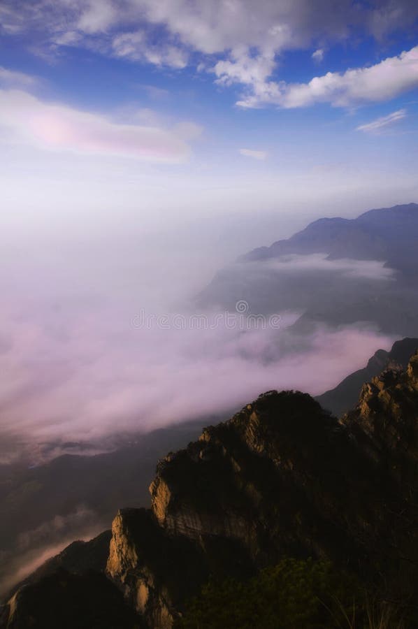 Lushan in China stock photo. Image of wide, mountain - 21972546