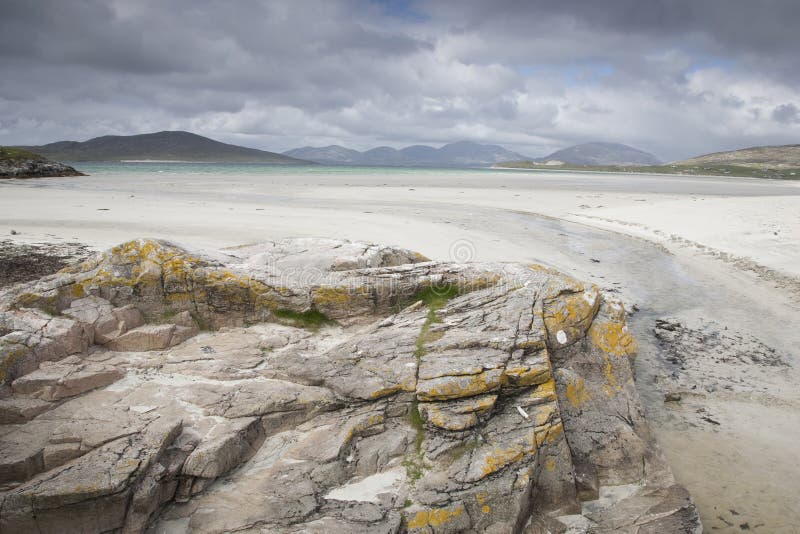 Luskentyre Beach, Scotland stock image. Image of scotland - 27624013