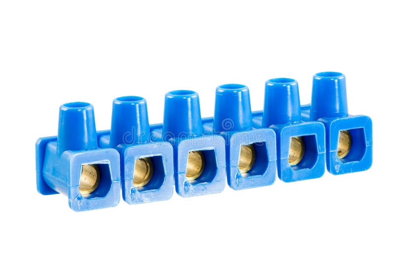 Luster Terminals stock photo. Image of electric, connector - 51748380